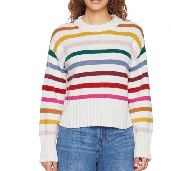GAP | Sweaters | Gap Striped Multicolor Sweater Womans Xl New | Poshmark